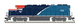 ATLAS HO SCALE GP38-2 LOCOMOTIVES