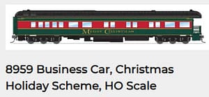 BROADWAY LTD HO SCALE HEAVYWEIGHT BUSINESS CAR
