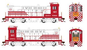 BOWSER BALDWIN S-12 LOCOMOTIVE