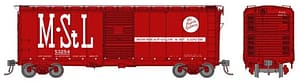 RAPIDO TRAINS 1937 AAR 40FT BOXCAR