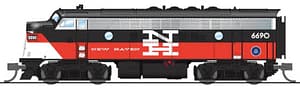 BROADWAY LTD N SCALE F7 STEALTH SERIES