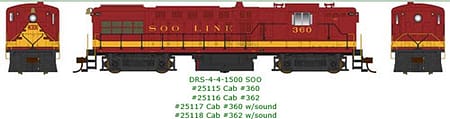 Bowser (HO scale) Locomotives