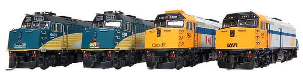 RAPIDO TRAINS N SCALE F40PH-2D