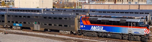 RAPIDO TRAINS N SCALE BUDD GALLERY CARS