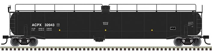 ATLAS HO SCALE 33000 GAL TANK CAR